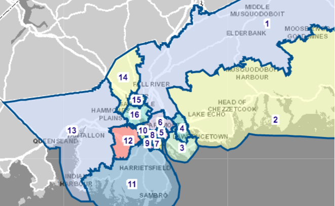 Not sure which district you live in? Look it up here | HRM Votes ...