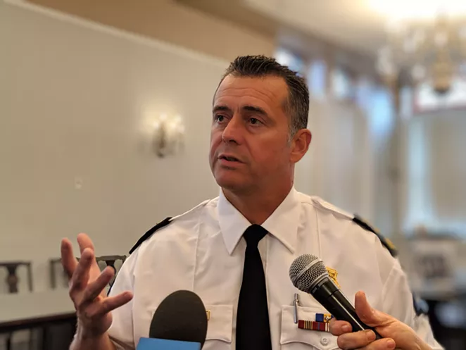 "We have failed you," police chief Dan Kinsella tells Black community ...
